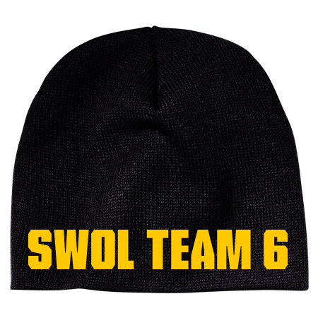 SWOL TEAM 6 Custom Beanie