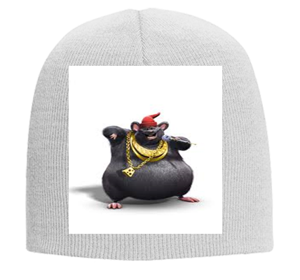 Biggie Cheese 9" No Fold-up Beanie