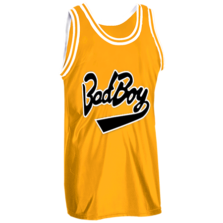 Biggie Smalls Bad Boy Jersey DISCONTINUED Mens Cotton Tank Top