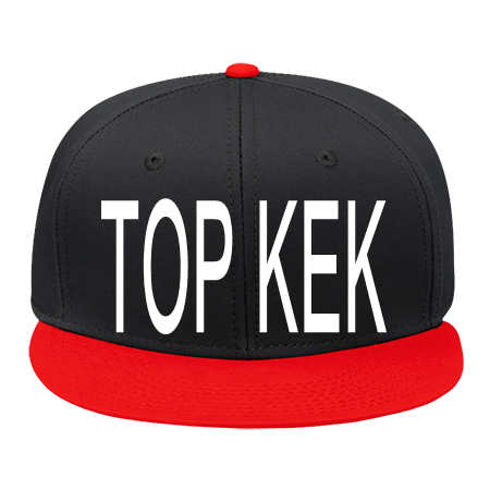 TOP KEK Snap Back Flat Bill Hat