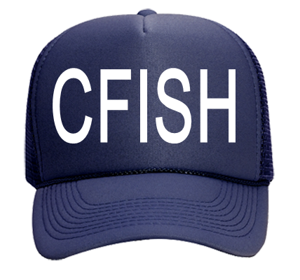 cfish Design Custom Printed Trucker Hat | Unisex Otto Cap Trucker Hat ...