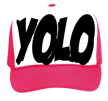 YOLO MARY SACHS YOLO Create Printed Trucker Hat | Unisex Otto Cap ...