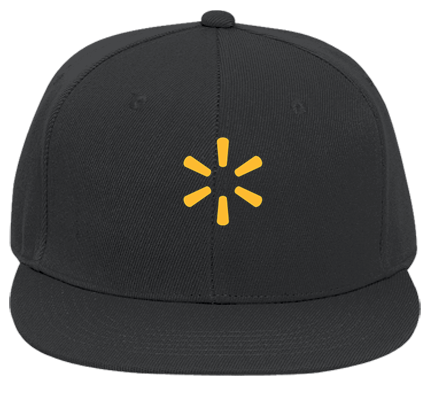 WALMART Wool Blend Snapback Flat Bill Hat