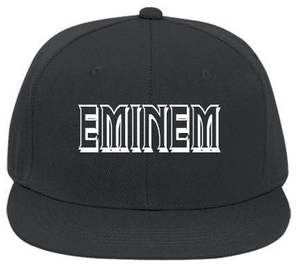 EMINEM Wool Blend Snapback Flat Bill Hat