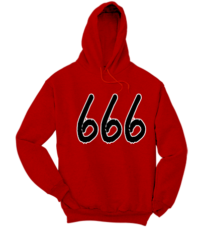 666 SMOKE METH HAIL SATAN Neon Hoodie Port & Company