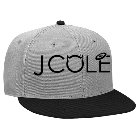J Cole 1 Wool Blend Snapback Flat Bill Hat