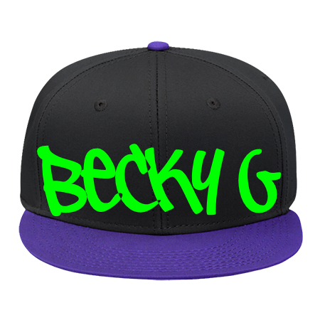 BECKY G BUBBA Snap Back Flat Bill Hat
