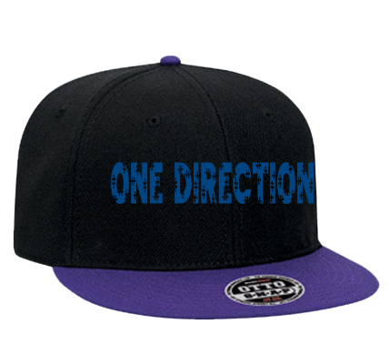 ONE DIRECTION 1D Wool Blend Snapback Flat Bill Hat