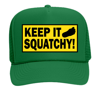 SQUATCHY.aspx Design Custom Printed Trucker Hat | Unisex Otto Cap ...