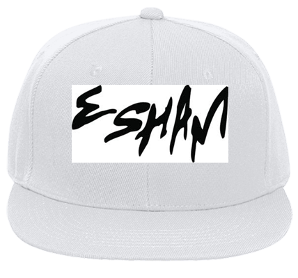 Esham Logo Wool Blend Snapback Flat Bill Hat