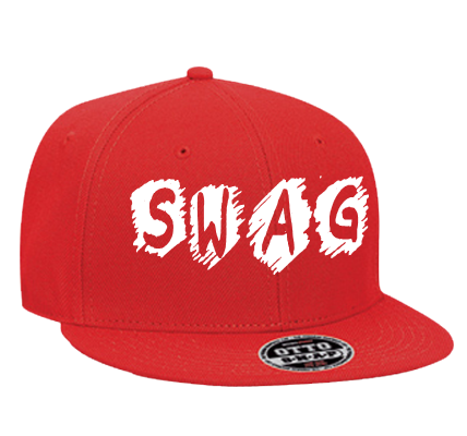 SWAG Wool Blend Snapback Flat Bill Hat