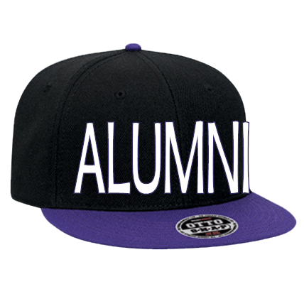 ALUMNI KID INK Wool Blend Snapback Flat Bill Hat