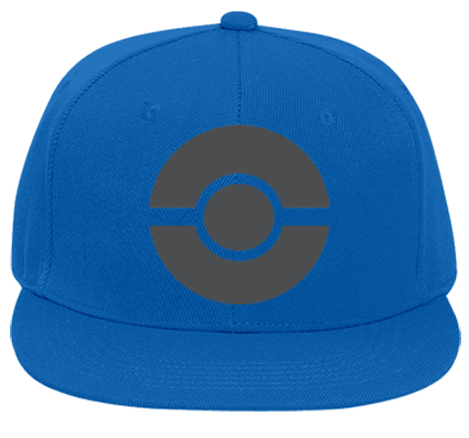 pokemon trainer blue Wool Blend Snapback Flat Bill Hat