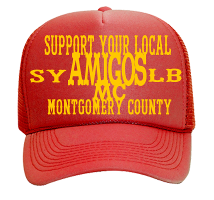 AMIGOS MC AMIGOS MC SUPPORT YOUR LOCAL MONTGOMERY COUNTY SYLB LB Design ...