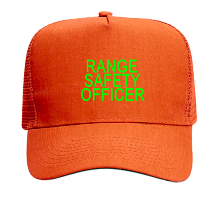 RANGE SAFETY OFFICER Design Custom Printed Trucker Hat | Unisex Otto ...