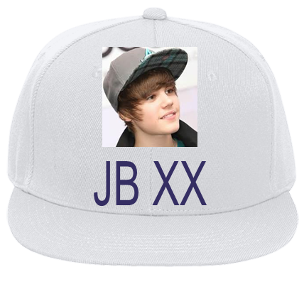 JB XX Justin Bieber xx Wool Blend Snapback Flat Bill Hat