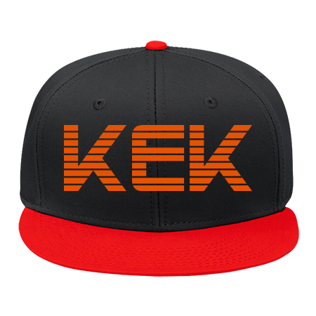 MUCH TOP SUCH KEK Snap Back Flat Bill Hat