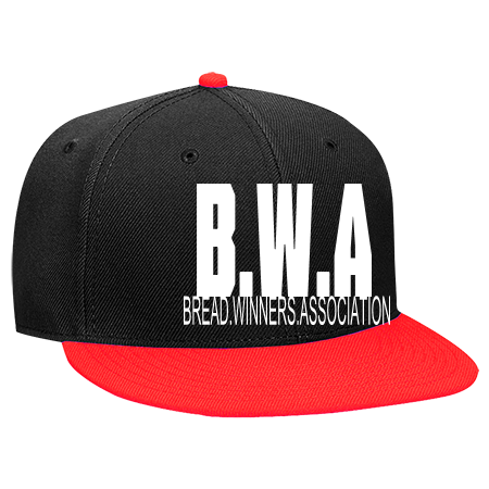BREADWINNERSASSOCIATION Wool Blend Snapback Flat Bill Hat