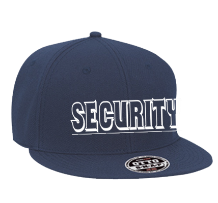 SECURITY Wool Blend Snapback Flat Bill Hat