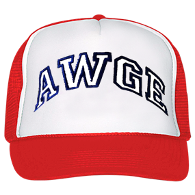 awge Create Printed Trucker Hat | Unisex Otto Cap Trucker Hat 39-169