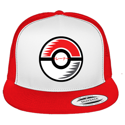Pokemon trainer hat - Cotton Front Trucker Hat - 6006W - Custom ...